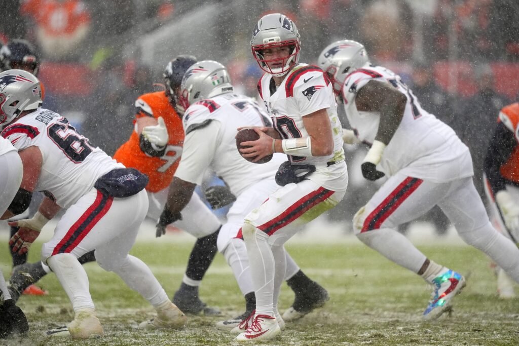 Drake Maye Declares New Patriots Era After Breaking Denver Playoff ...